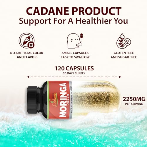 Moringa capsules for energy boost