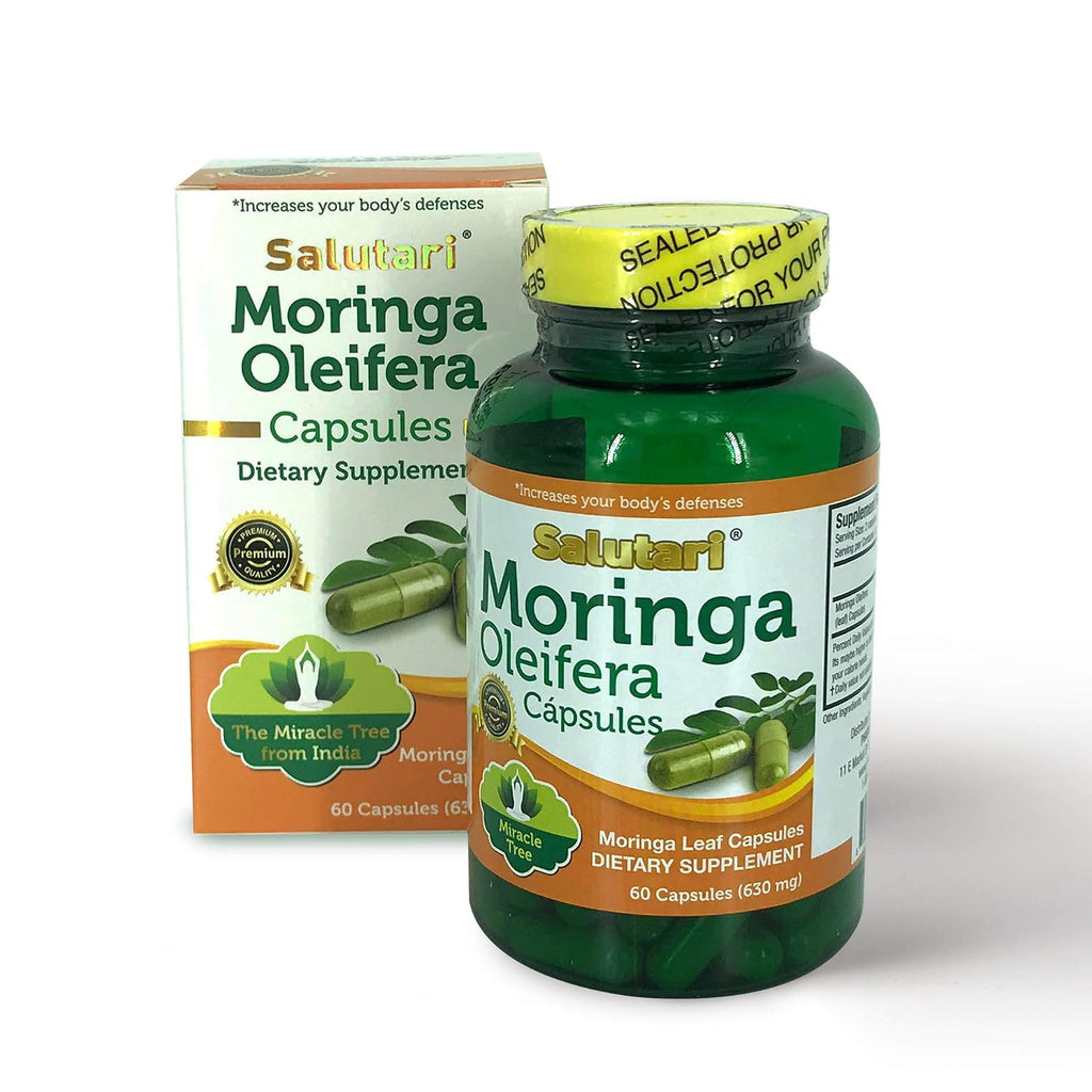 Moringa capsules for energy boost