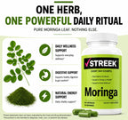 Moringa capsules for energy boost