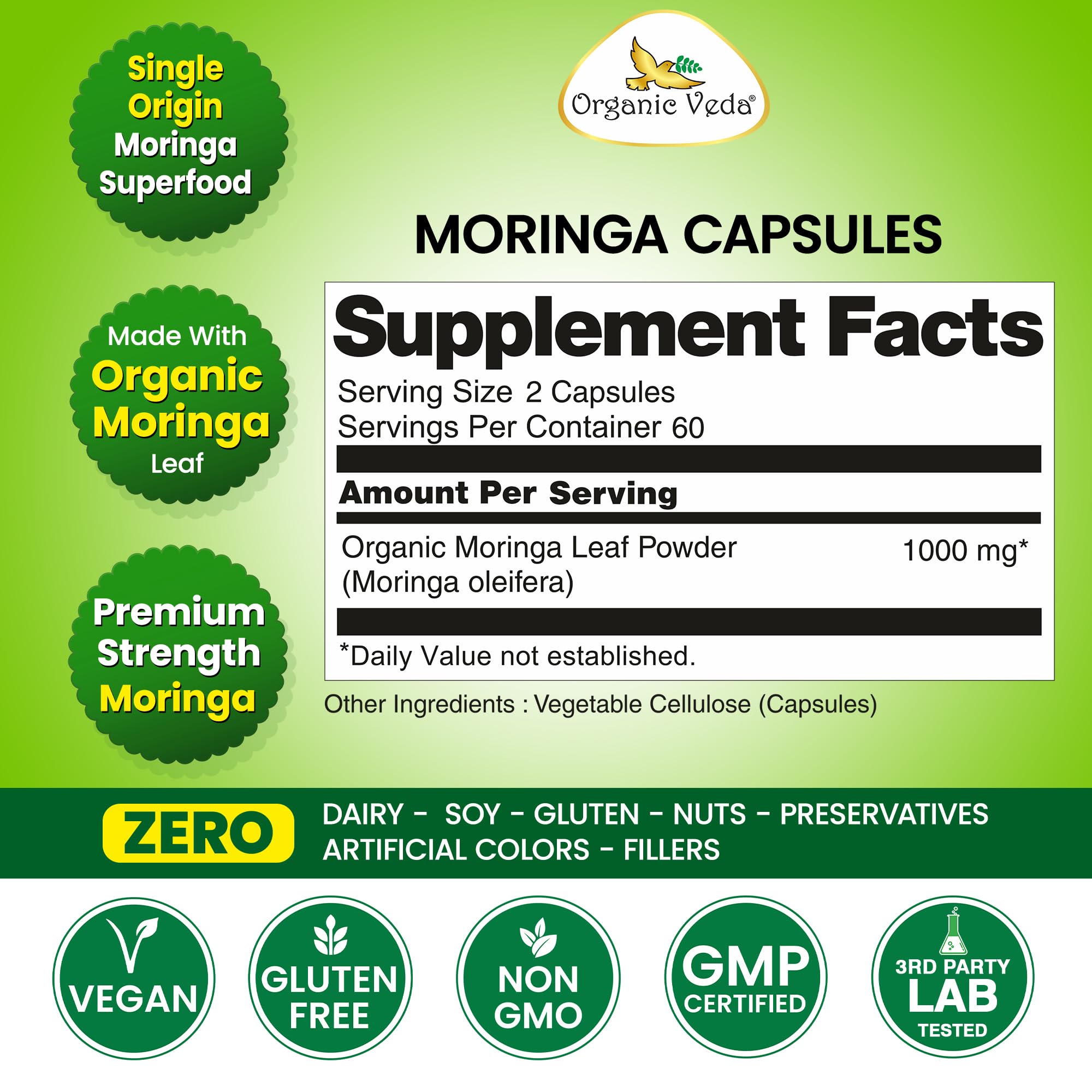 moringa capsules for enhanced focus