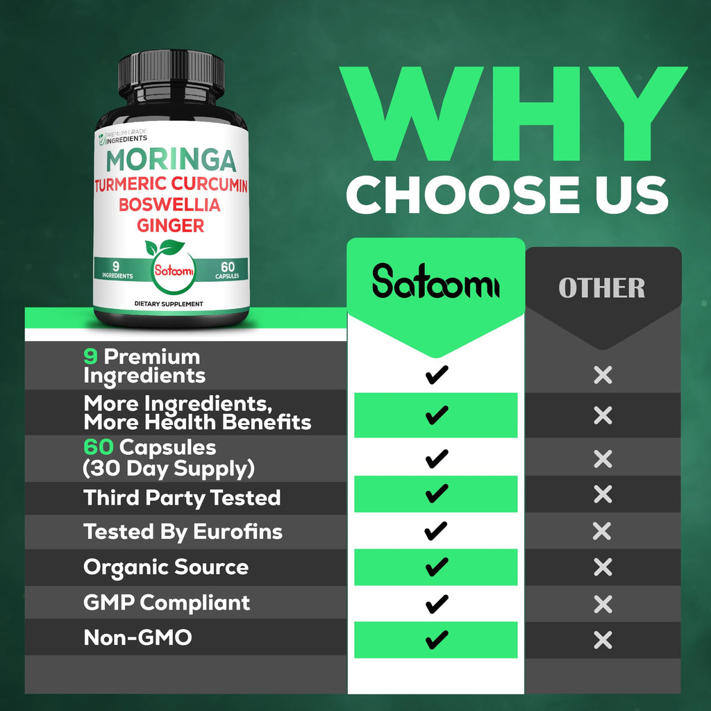 Moringa capsules for healthy digestion