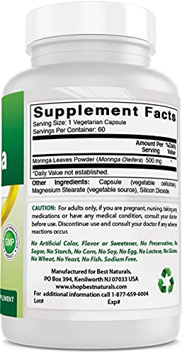moringa capsules for healthy lifestyle