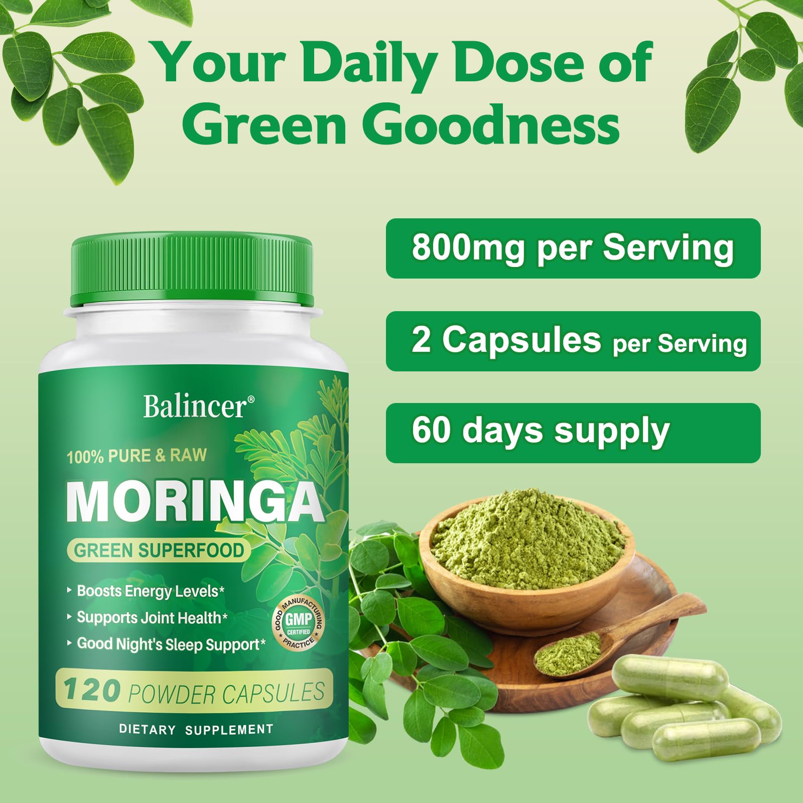 moringa capsules for healthy lifestyle