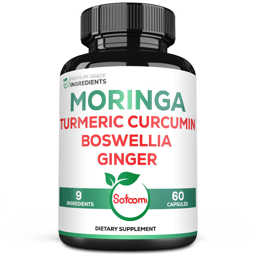 Moringa capsules for heart health support