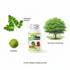 Moringa capsules for herbal remedy