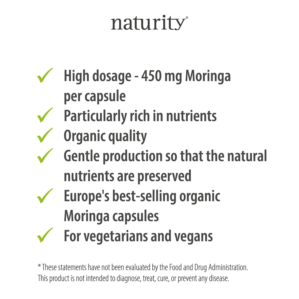 Moringa capsules for immune health