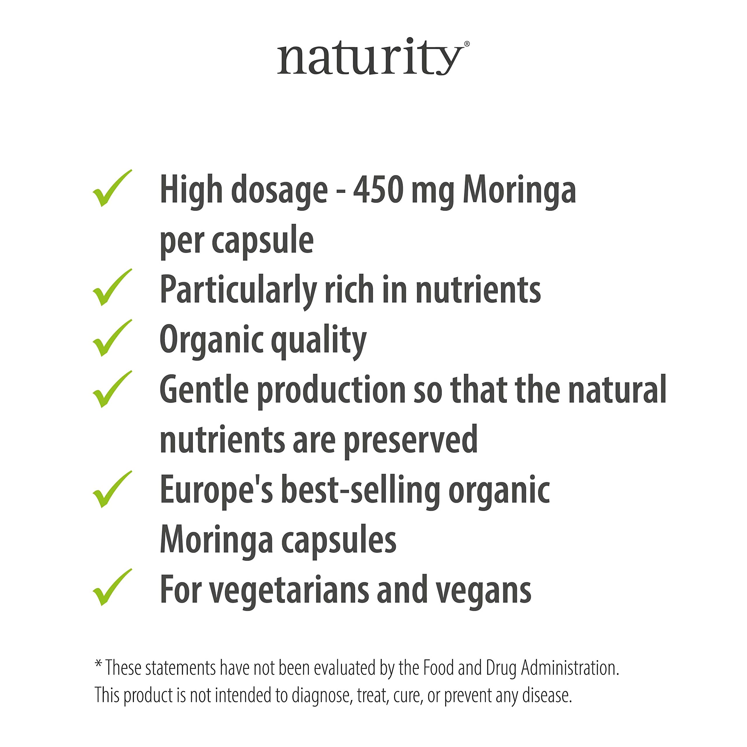 Moringa capsules for immune health