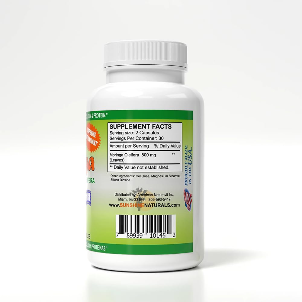 Moringa capsules for immune health