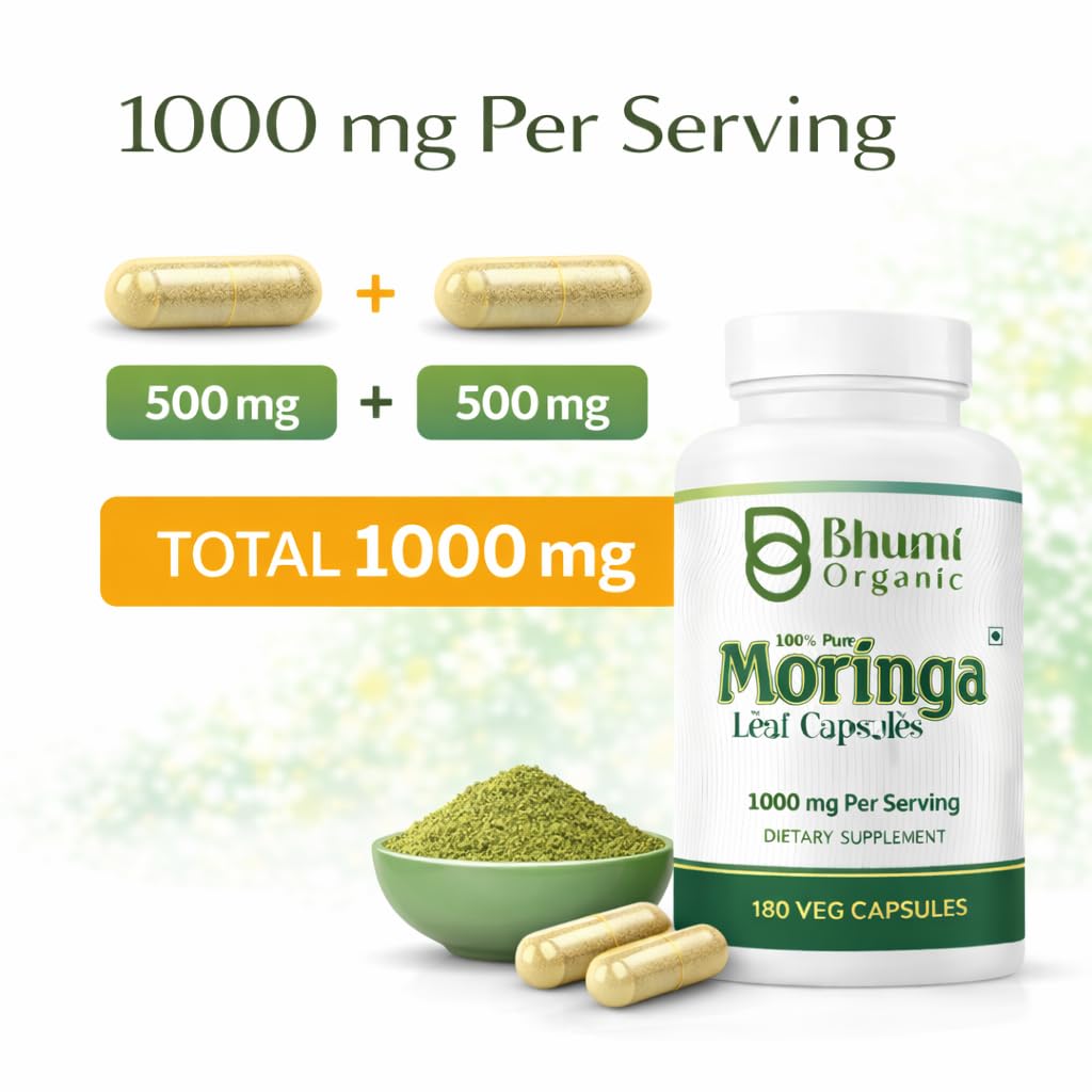 Moringa capsules for immune support