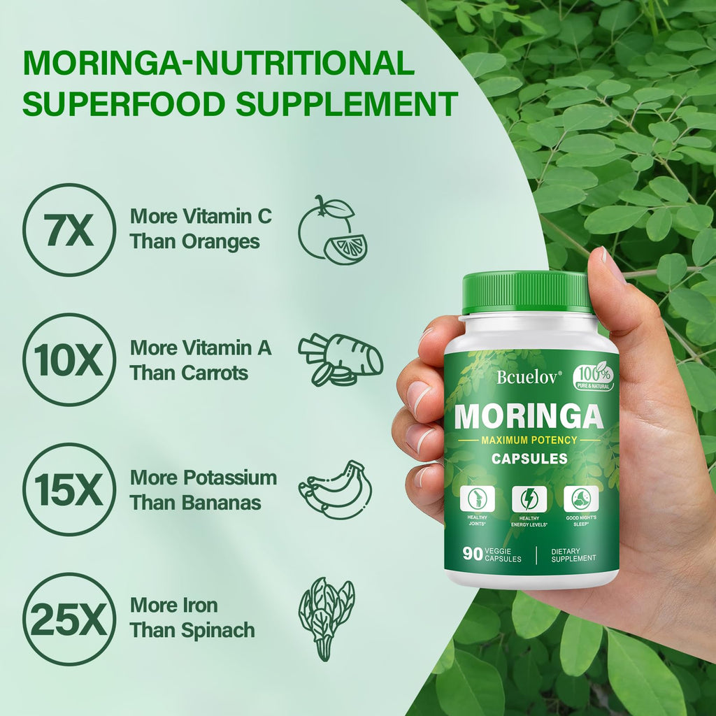 Moringa capsules for immune support