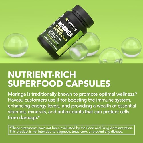 Moringa capsules for immune support