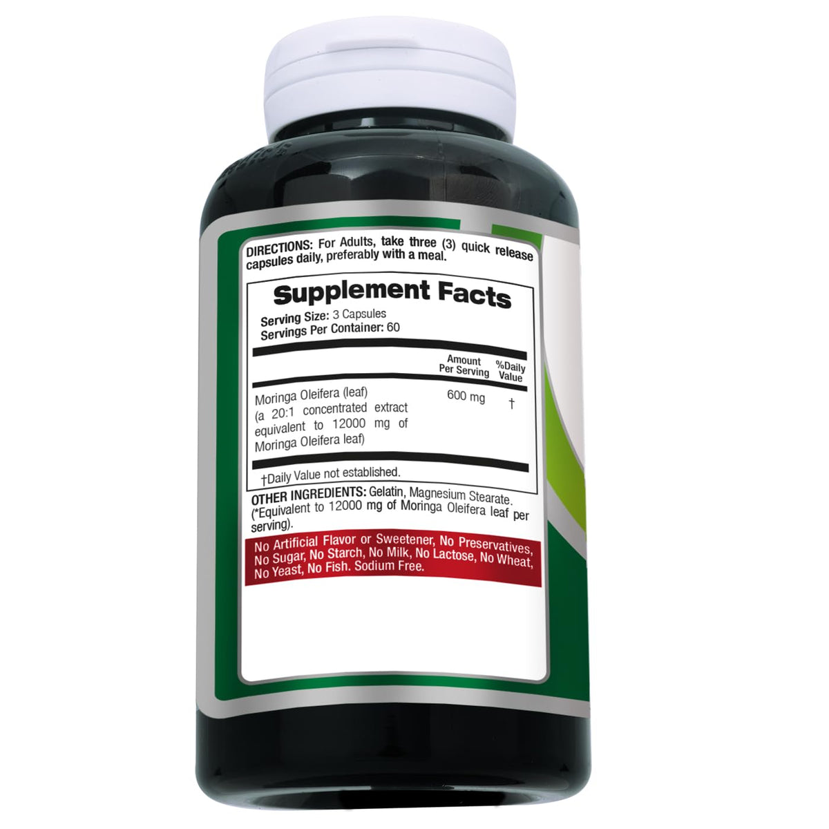 Moringa capsules for immune support