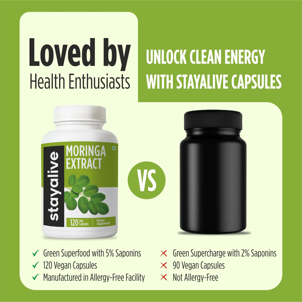 Moringa capsules for immune support
