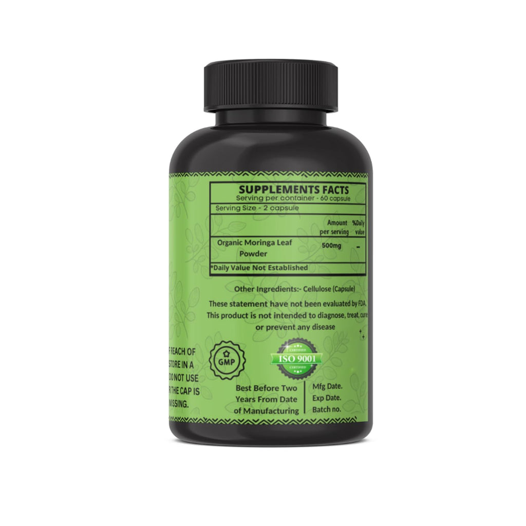 moringa capsules for metabolism boost