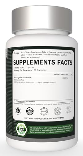 moringa capsules for metabolism support