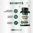 Moringa capsules for natural energy
