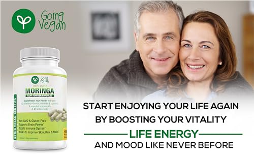 Moringa capsules for overall vitality