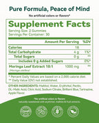 Moringa capsules for plant-based diet