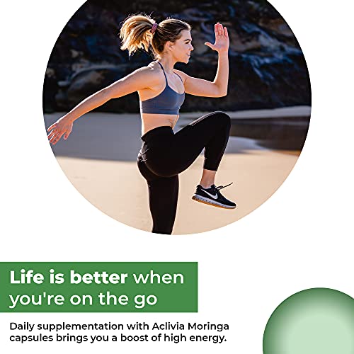Moringa capsules for senior vitality