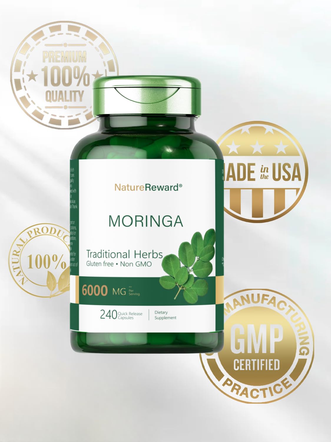 Moringa capsules for skin health