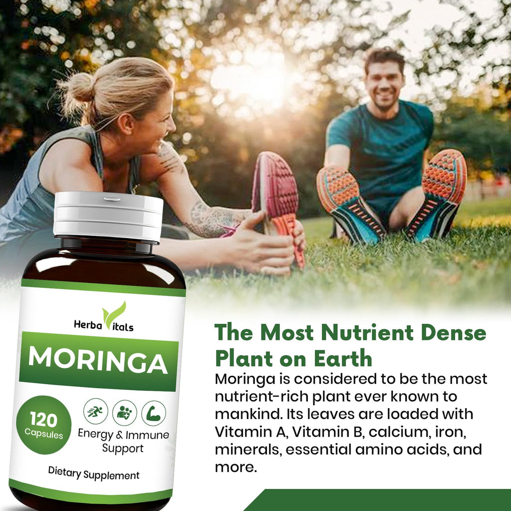 Moringa capsules for skin health