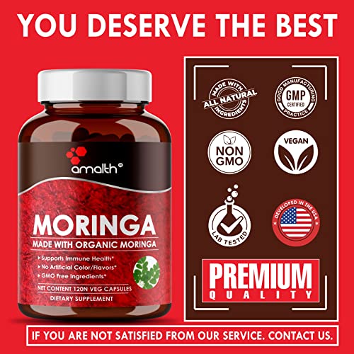 Moringa capsules for stress relief