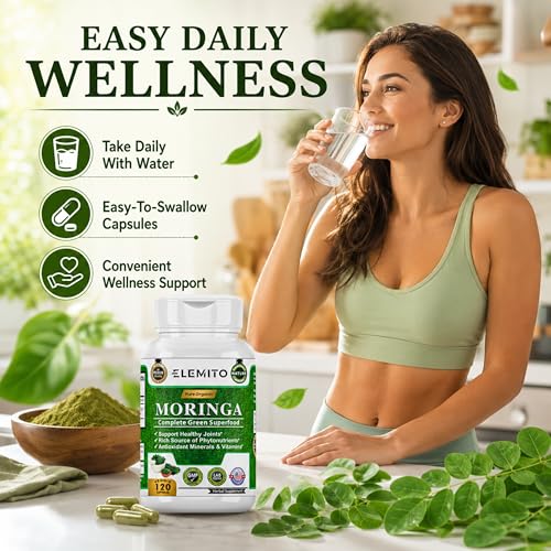 Moringa capsules for stress relief