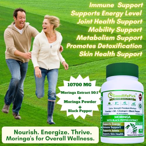 Moringa capsules for stress relief