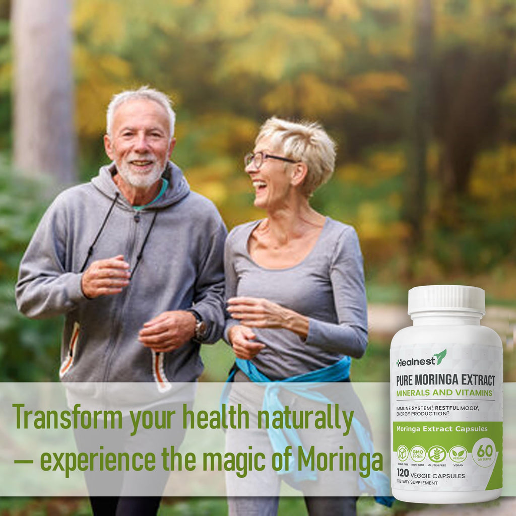 Moringa capsules for vibrant living
