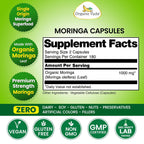 Moringa capsules for vitality and health