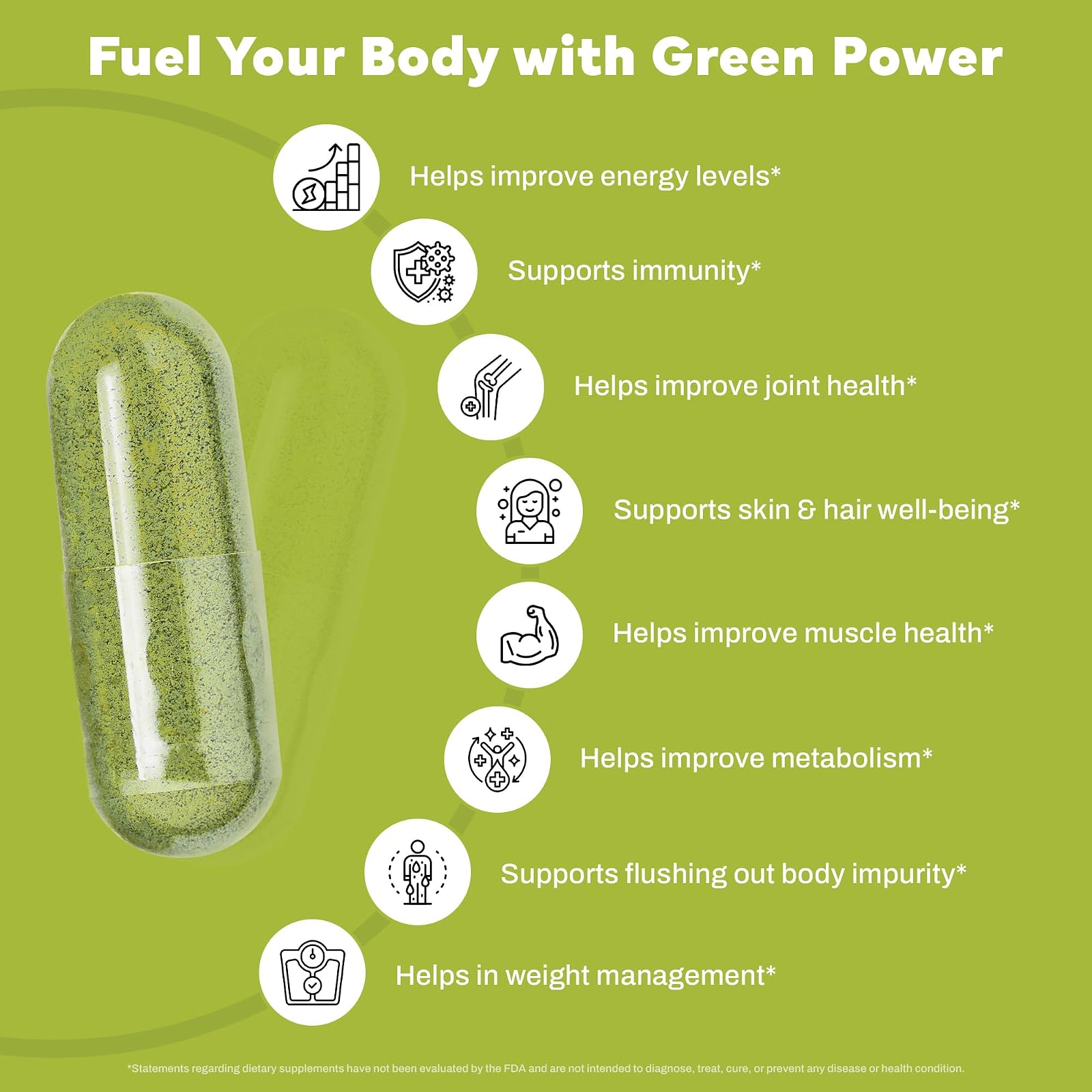 Moringa capsules for wellness