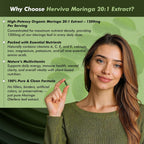 Moringa capsules for wellness