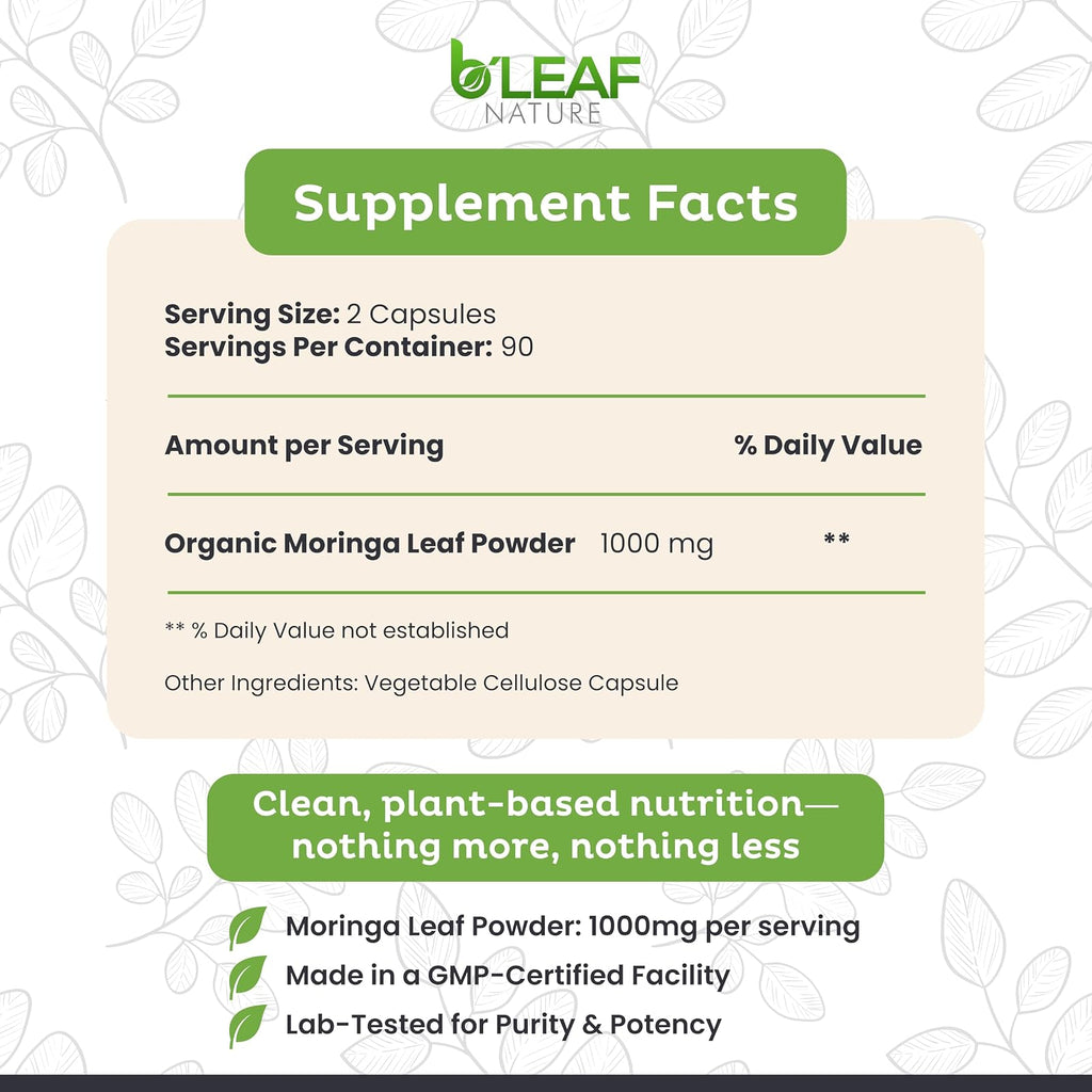 moringa capsules for wellness