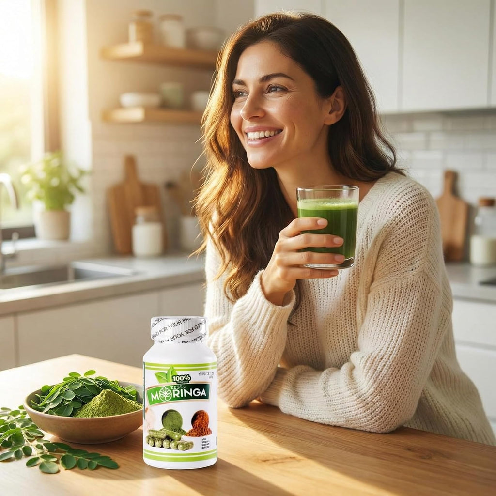 Moringa capsules for wellness