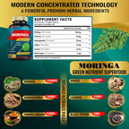 moringa capsules rich in nutrients