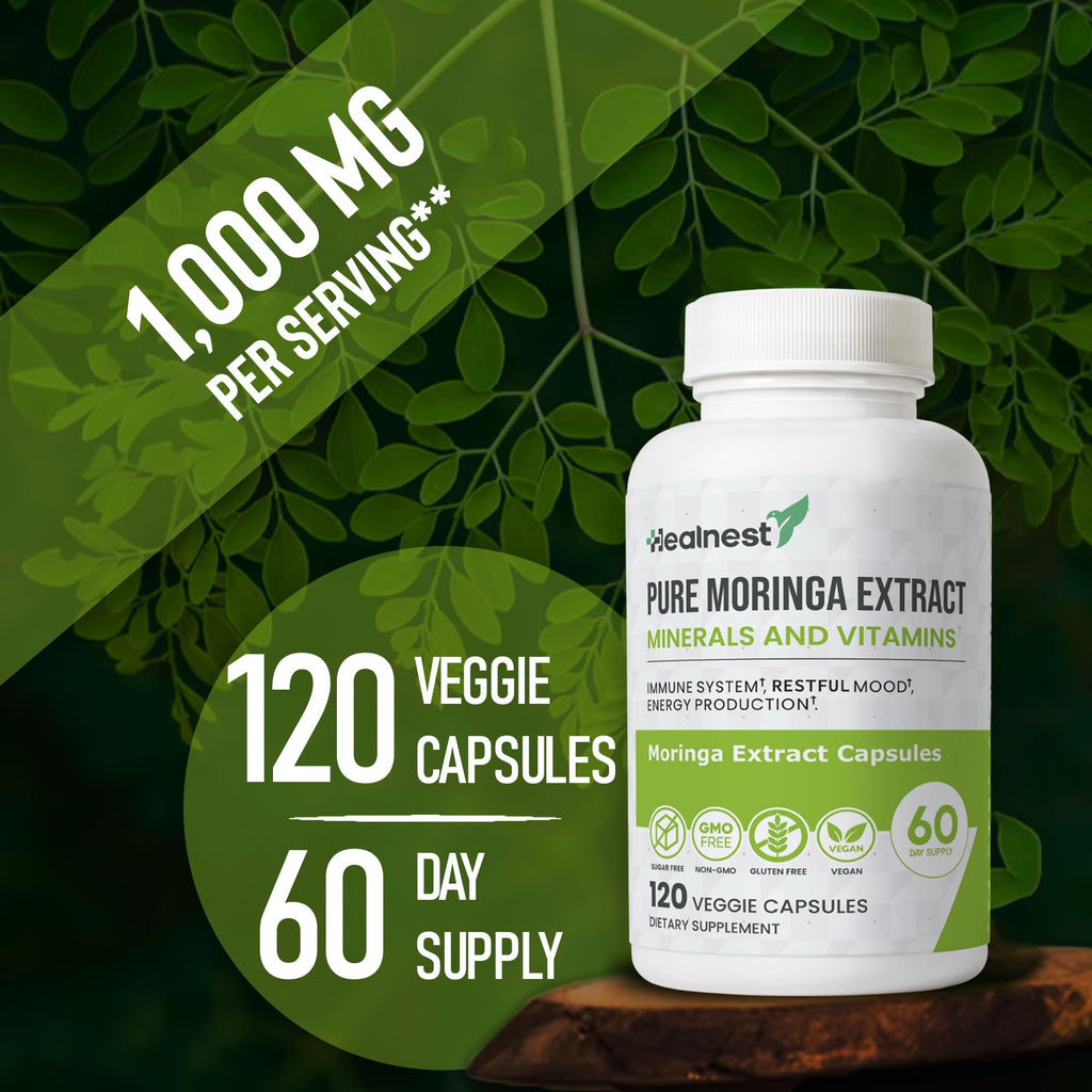 Moringa capsules support digestion health