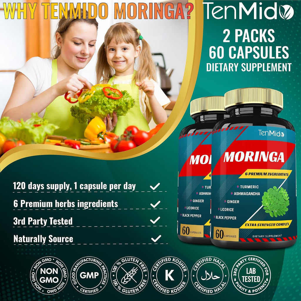 moringa capsules to boost vitality