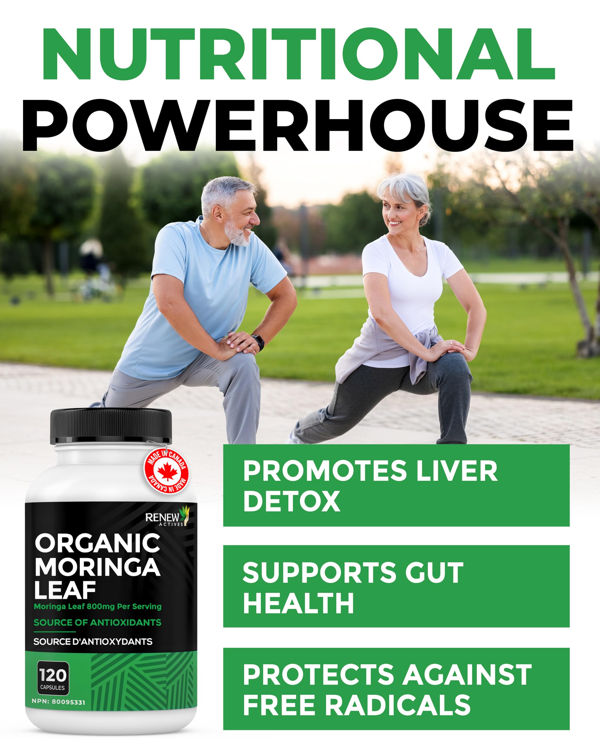 Moringa capsules to boost your energy