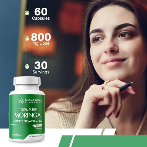 Moringa capsules to improve vitality