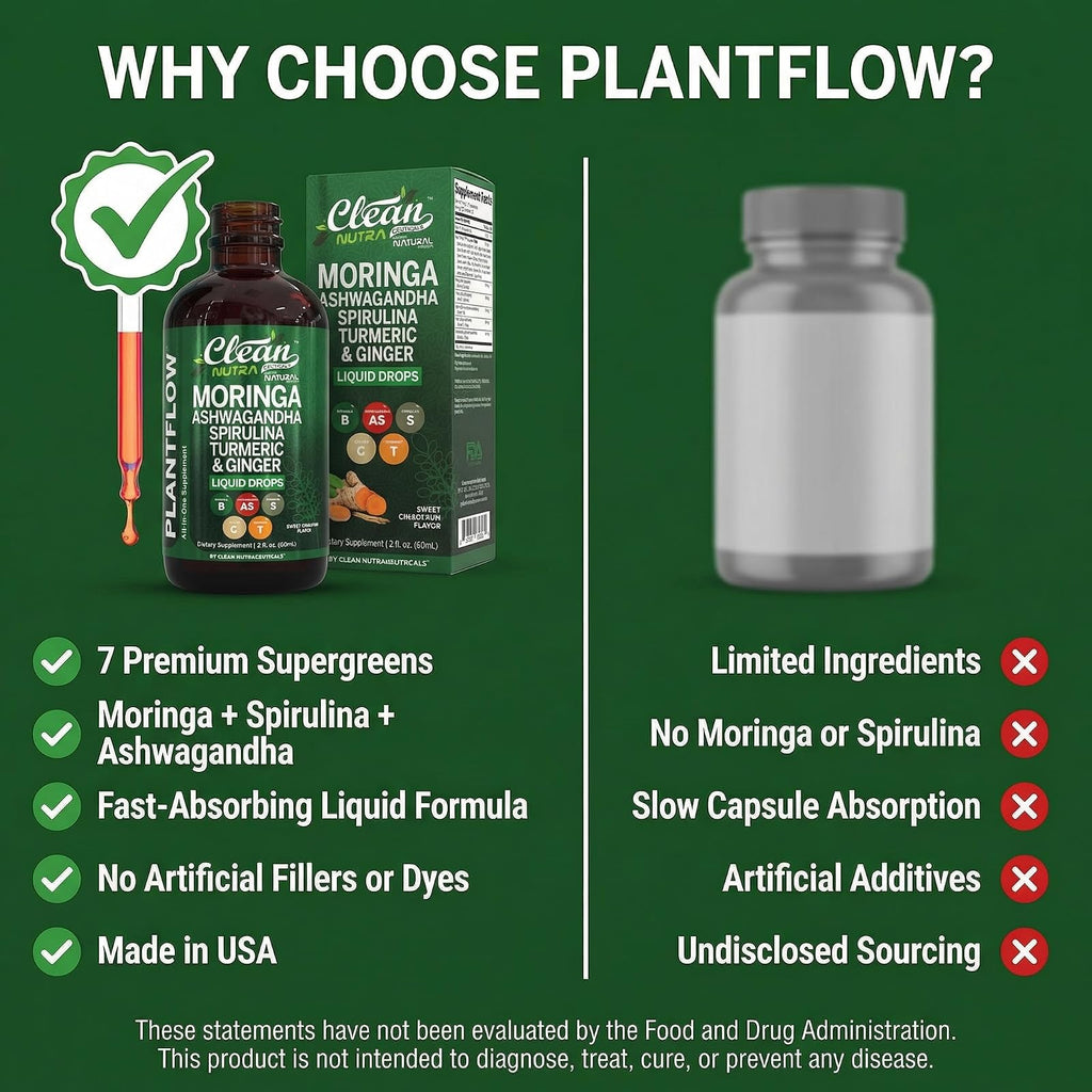 Moringa drops for daily nutrition