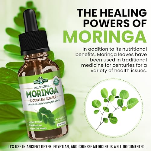 moringa drops for enhanced absorption