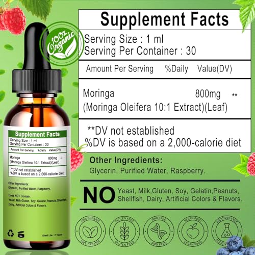 moringa drops for natural immune defense