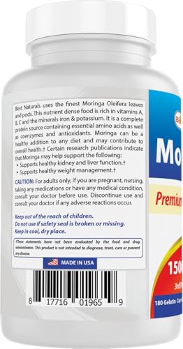 Moringa extract for digestive health