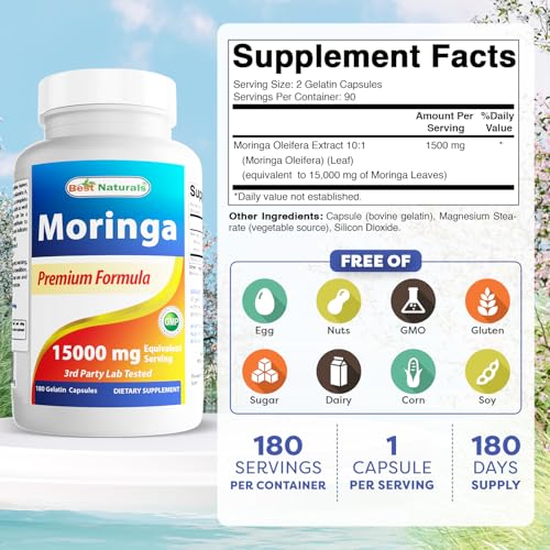 Moringa extract for immune support