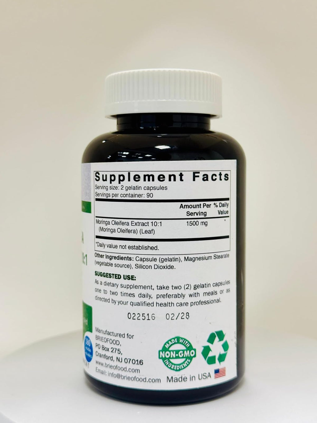 Moringa extract for immune support
