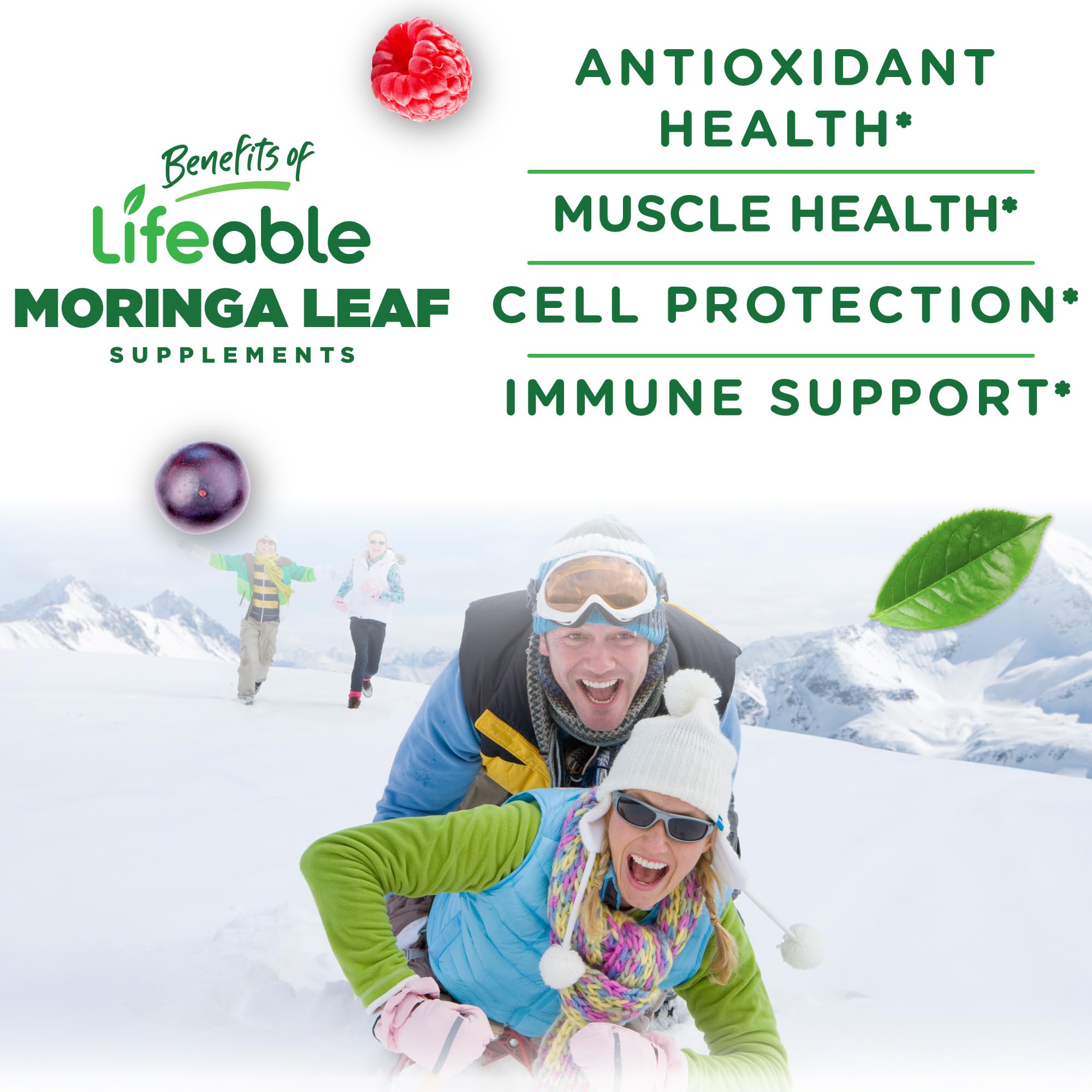 Moringa extract gummies for immune support