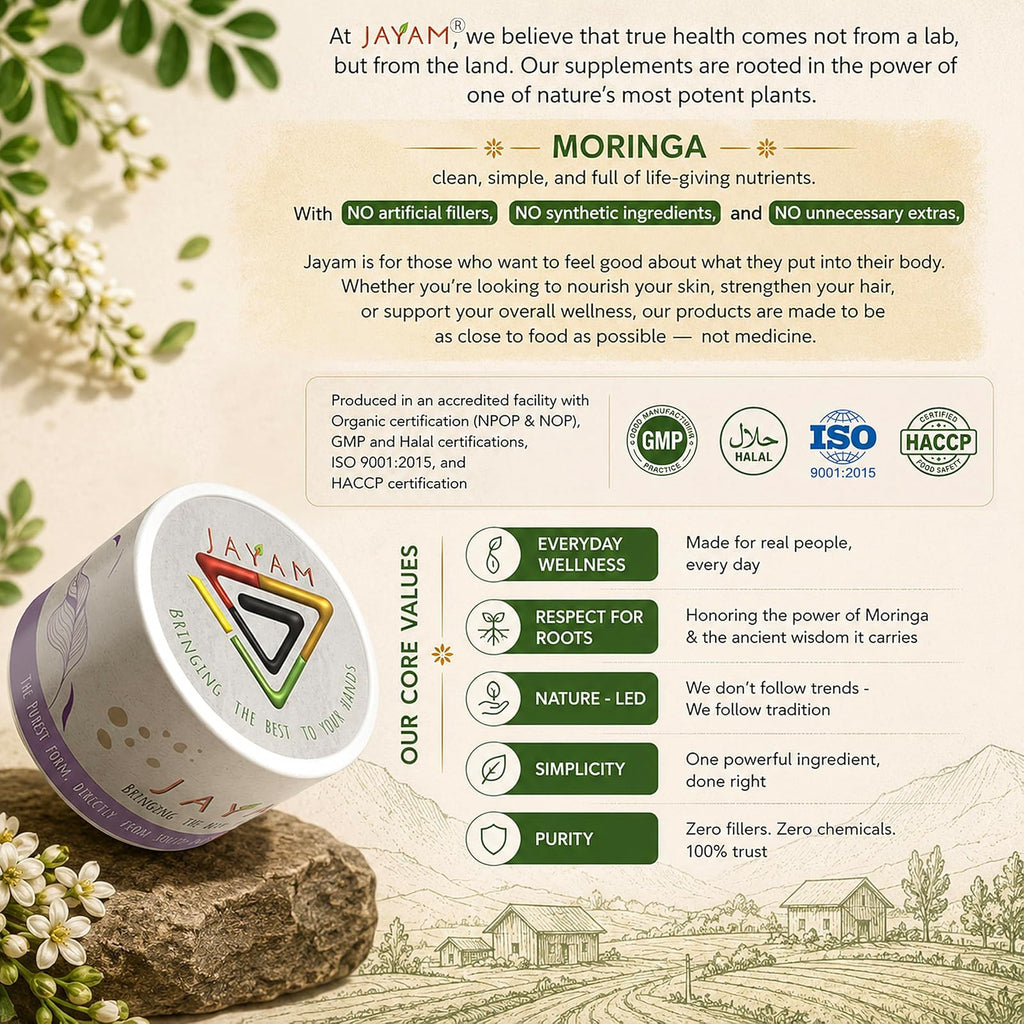 moringa flower tablets for holistic benefits