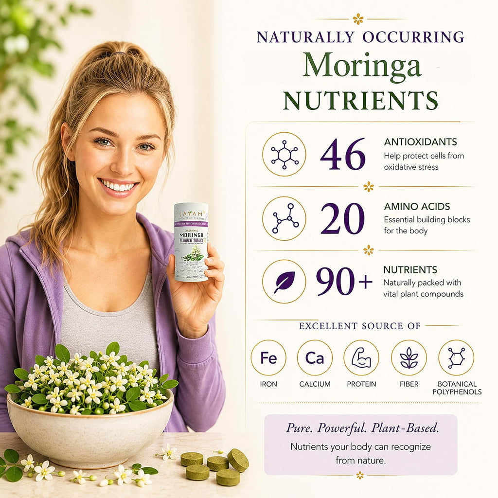 moringa flower tablets for vitality