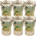 Moringa ginger lemon herbal tea bags