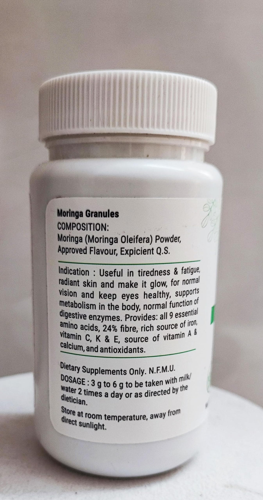 moringa granules for daily wellness